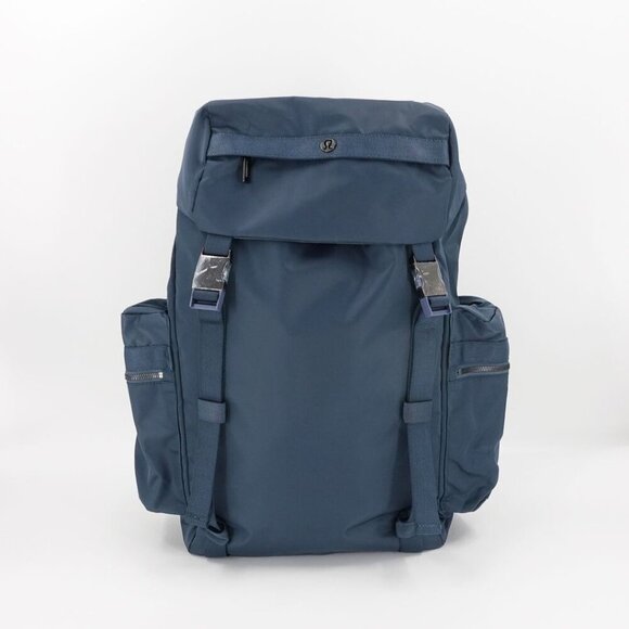 lululemon athletica | Bags | Lululemon Wunderlust Backpack 25l Blue ...